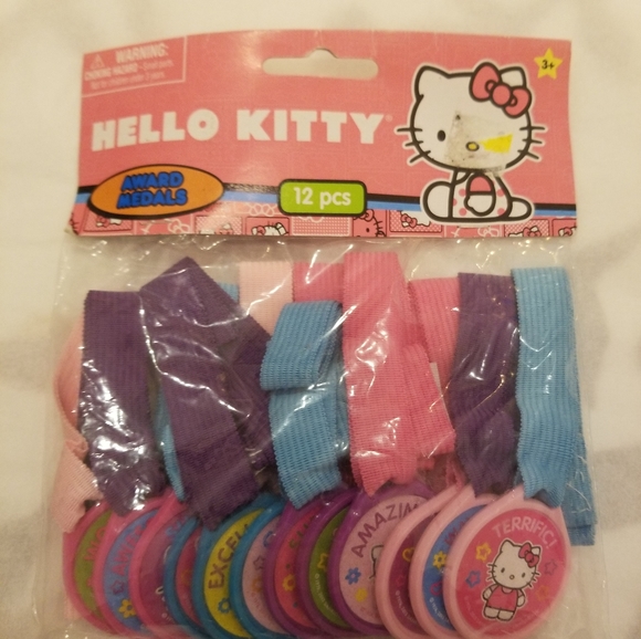 Hello Kitty | Other | Hello Kitty Award Medalsparty Favors | Poshmark